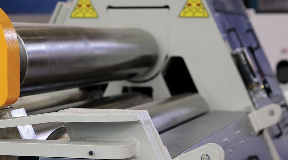 The evolution of plate rollers