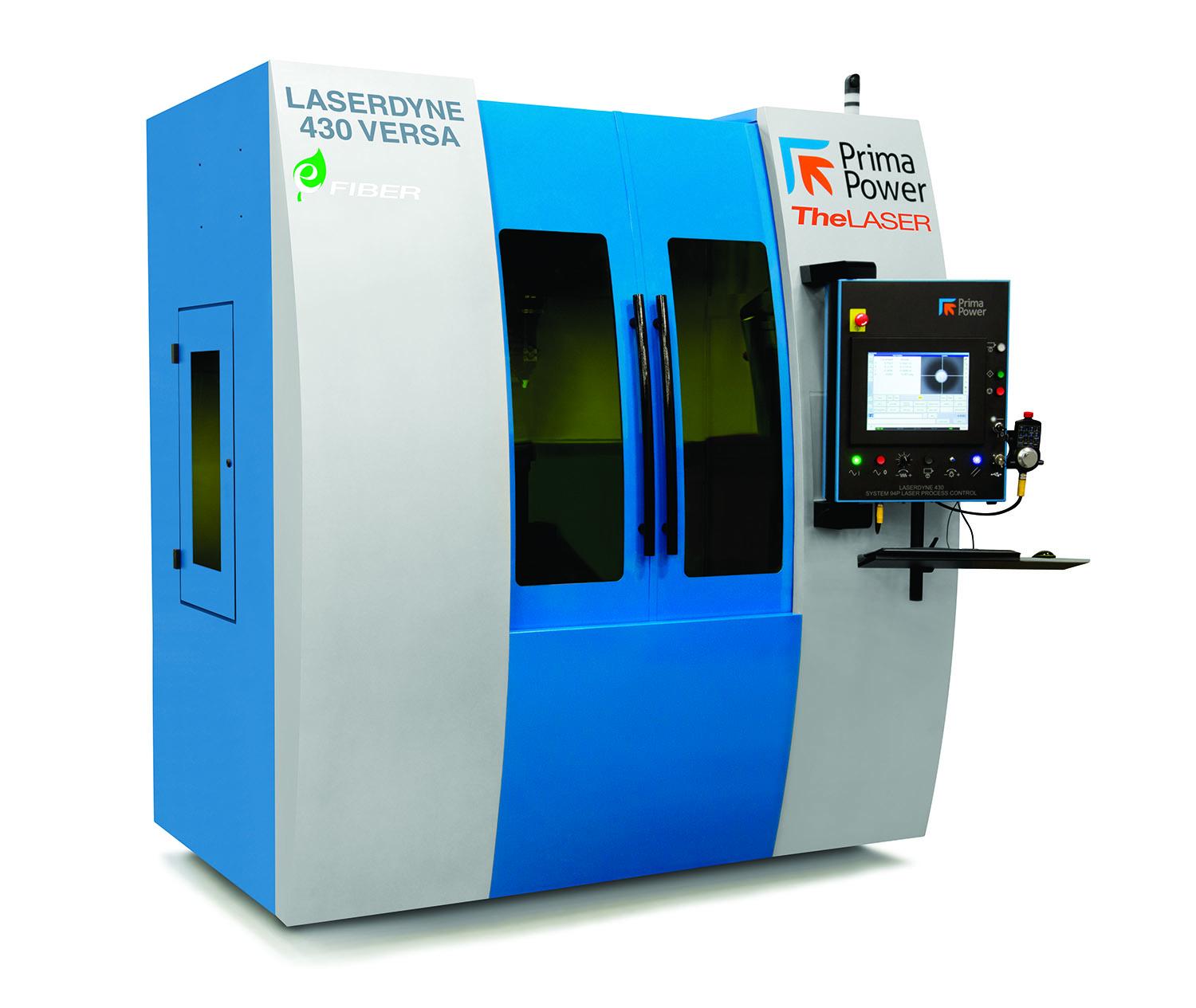 Prima Power's LASERDYNE 430 Versa 3D fiber laser system